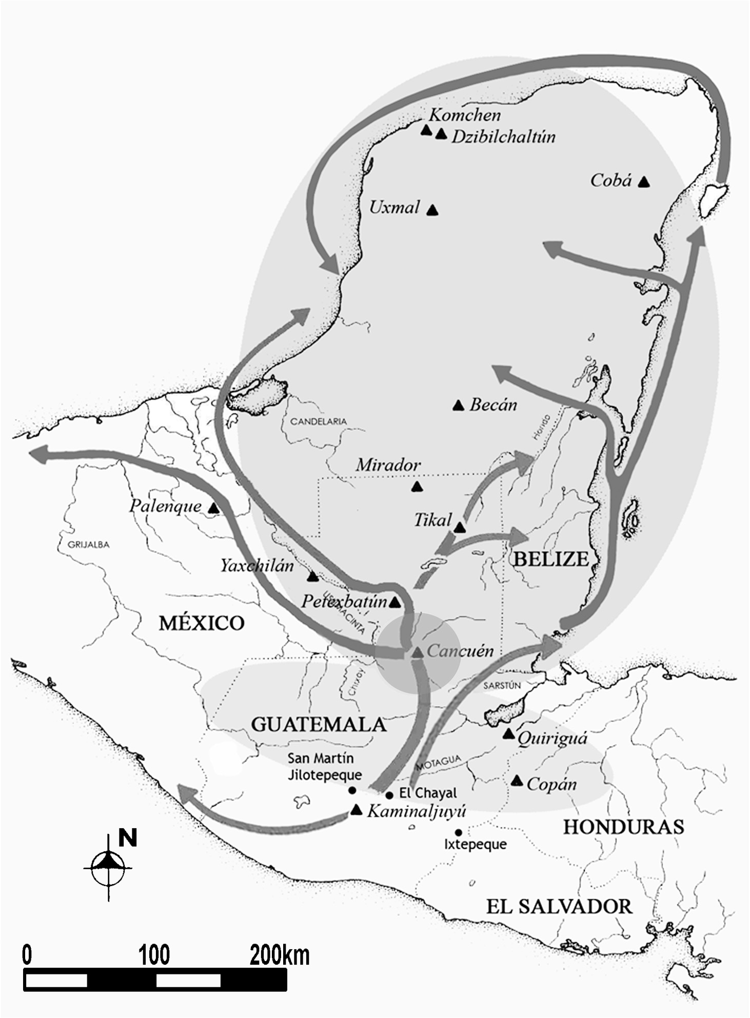 006 Los puertos de la capital real de Cancuen y su papel en la economía ...