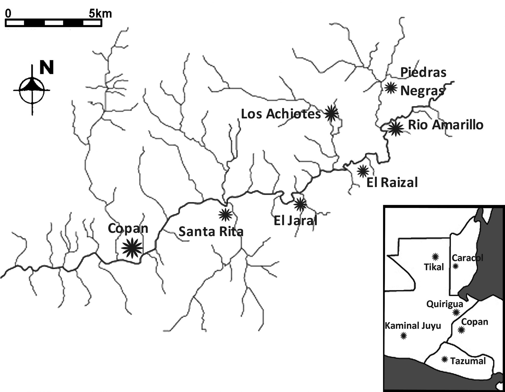 095. Explorando el límite entre Río Amarillo y Quebrada Piedras Negras ...